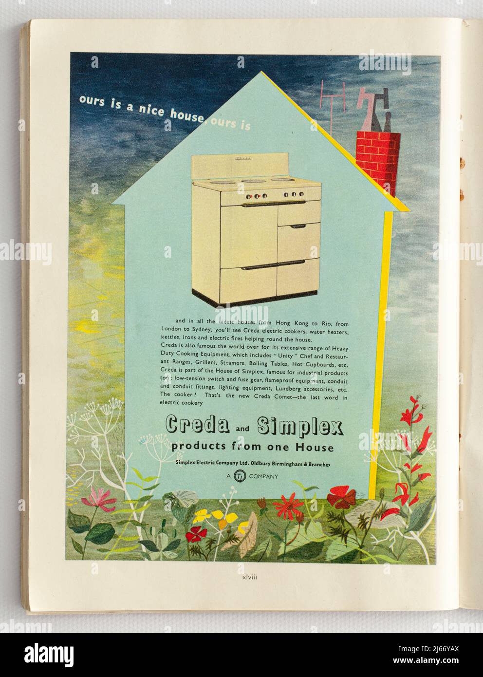 1950s advert hi-res stock photography and images - Alamy