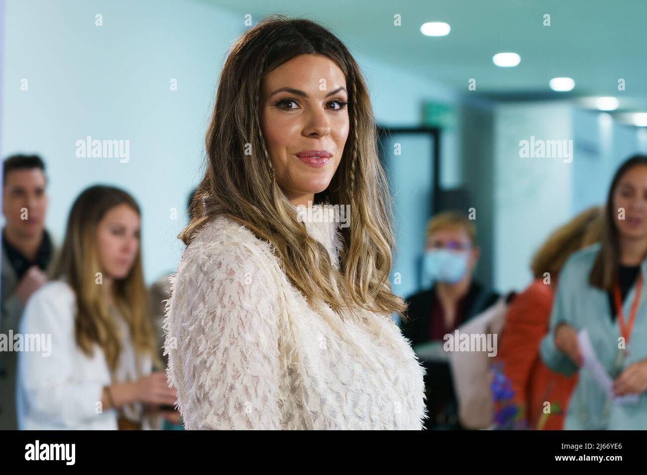 Laura Matamoros attends the "Arkofluido Alcachofa" 25th anniversary ...