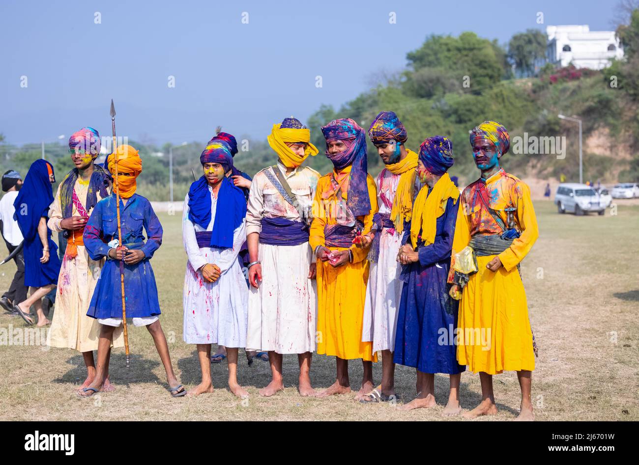 Anandpur Sahib, Punjab, India - March 2022:Portrait of sikh male ...