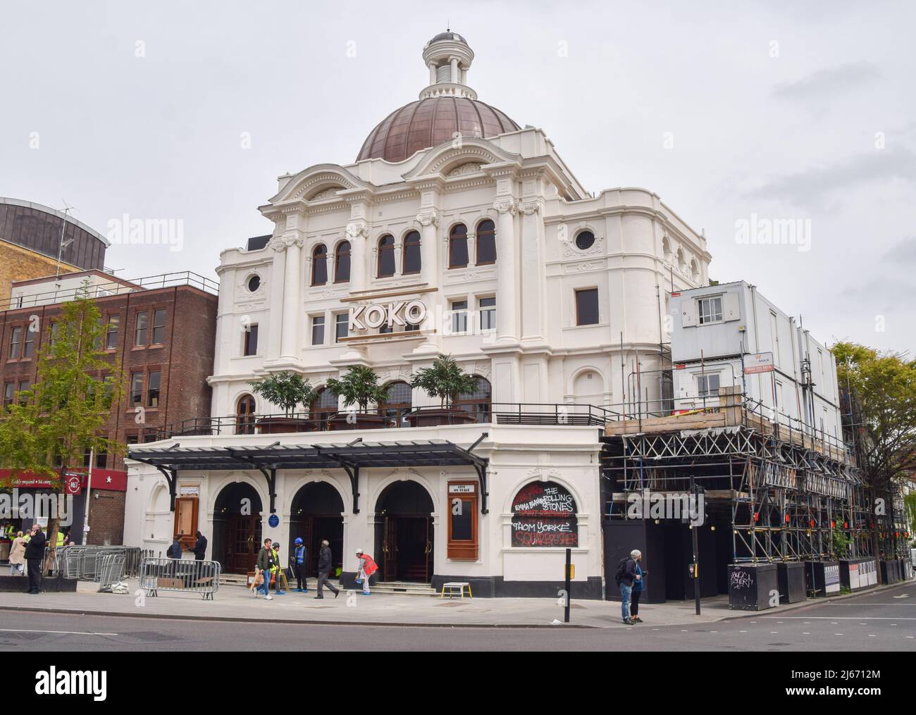 April 28, 2022, London, United Kingdom: Exterior view of KOKO in Camden ...