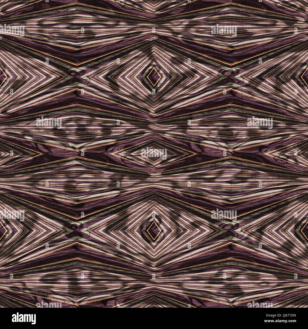 Earthy colours Victorian antique geometric seamless pattern in ...