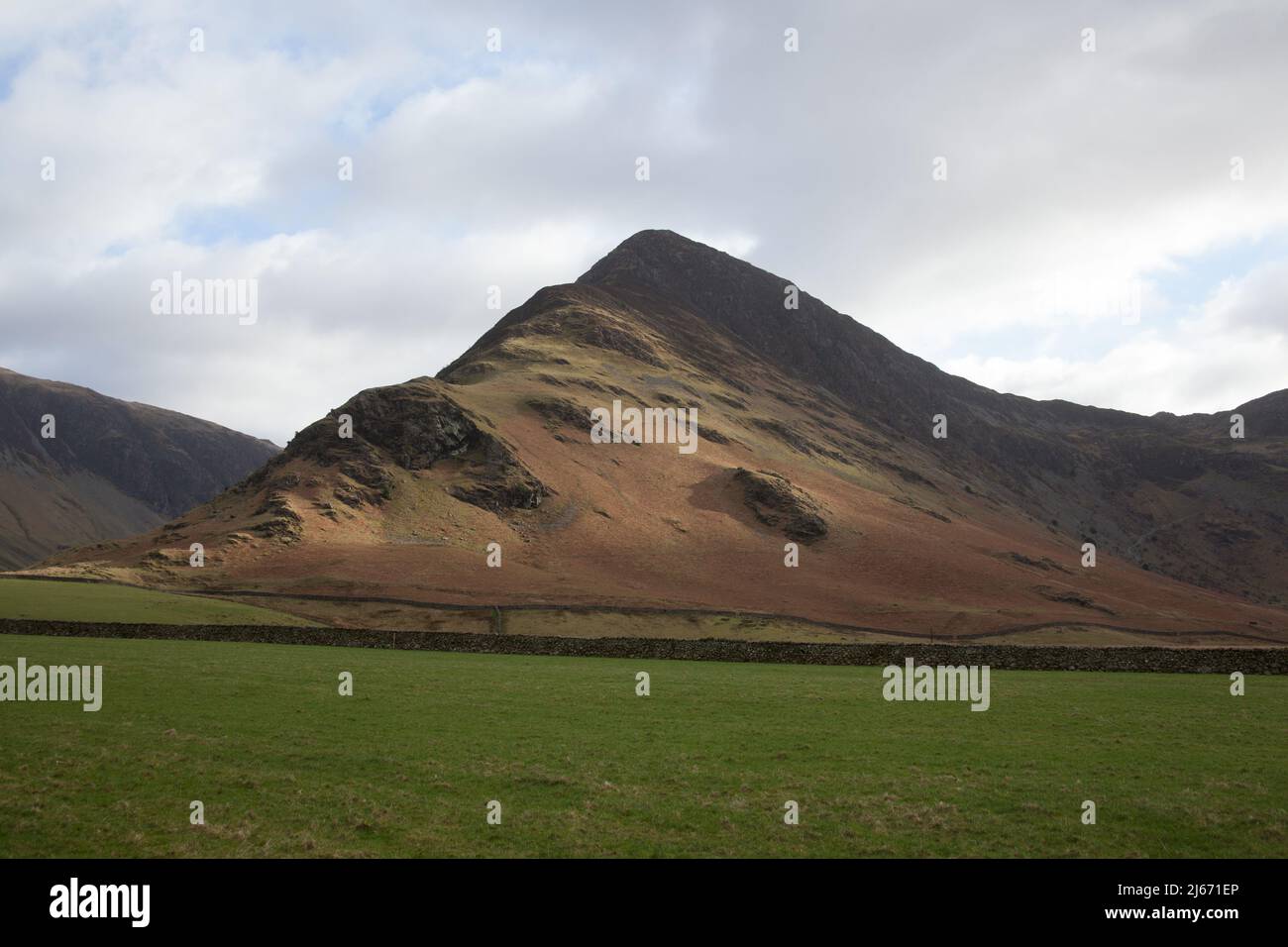 Views of Buttermere Valley in The Lake District in Allerdale, Cumbria ...