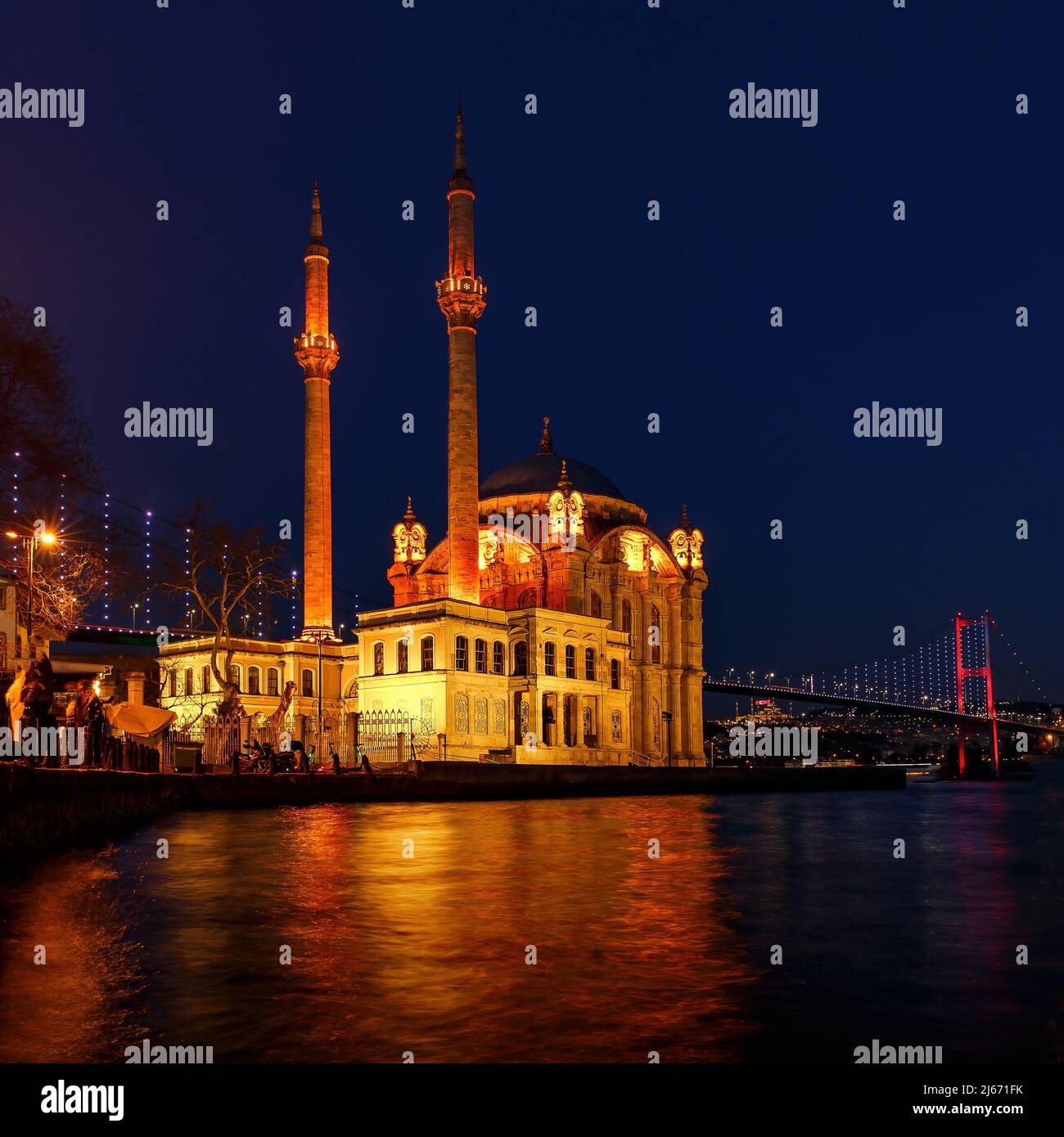 Sunset in ortakoy camii hi-res stock photography and images - Alamy