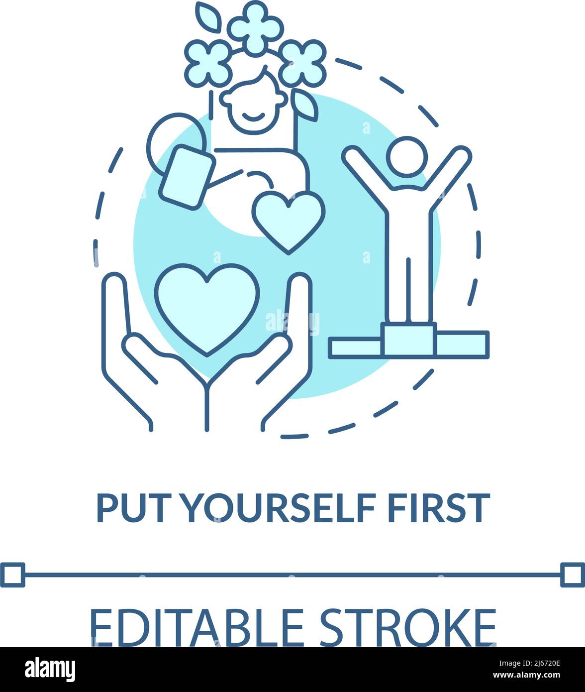 Put yourself first hi-res stock photography and images - Alamy