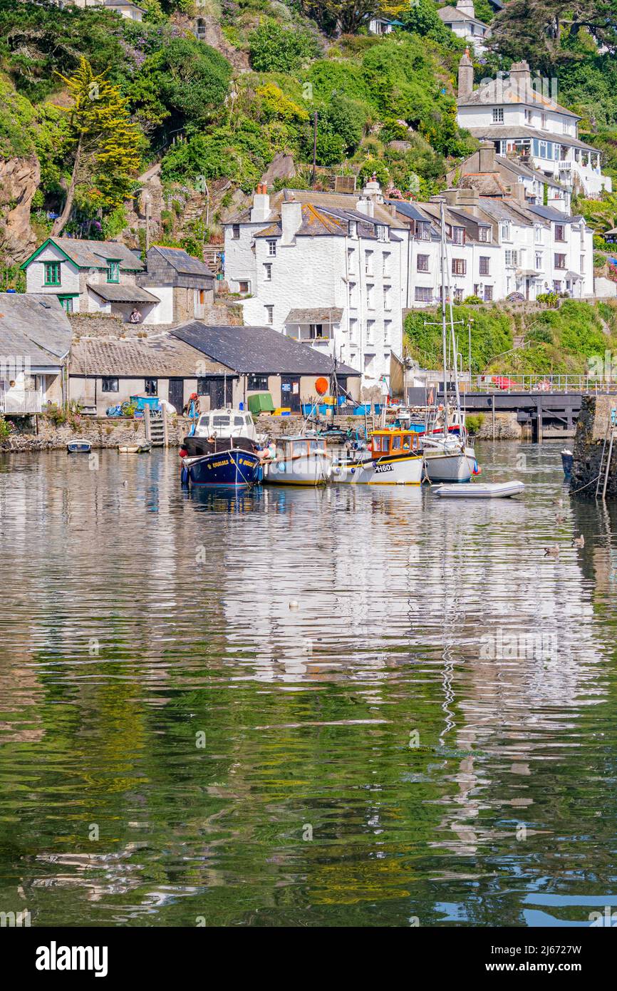 Polperro harbour heritage museum hi-res stock photography and images ...