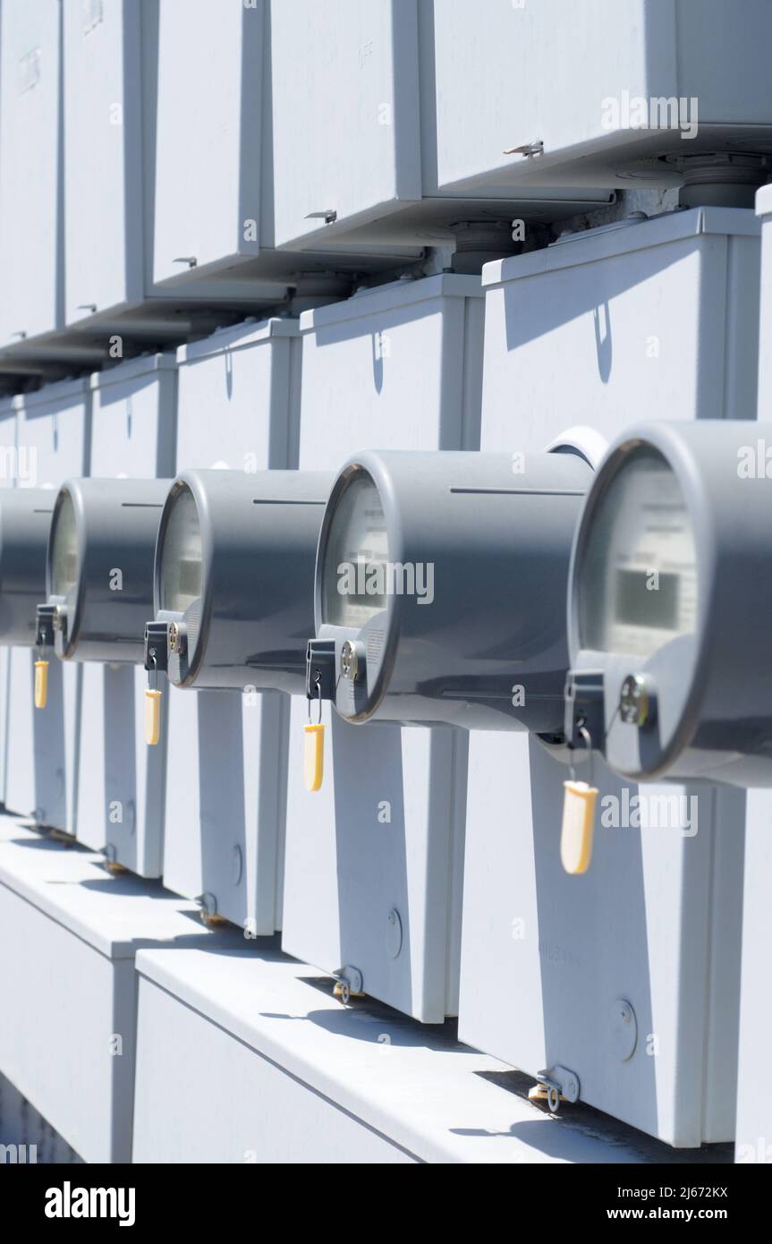 Consumer electric meter hi-res stock photography and images - Alamy