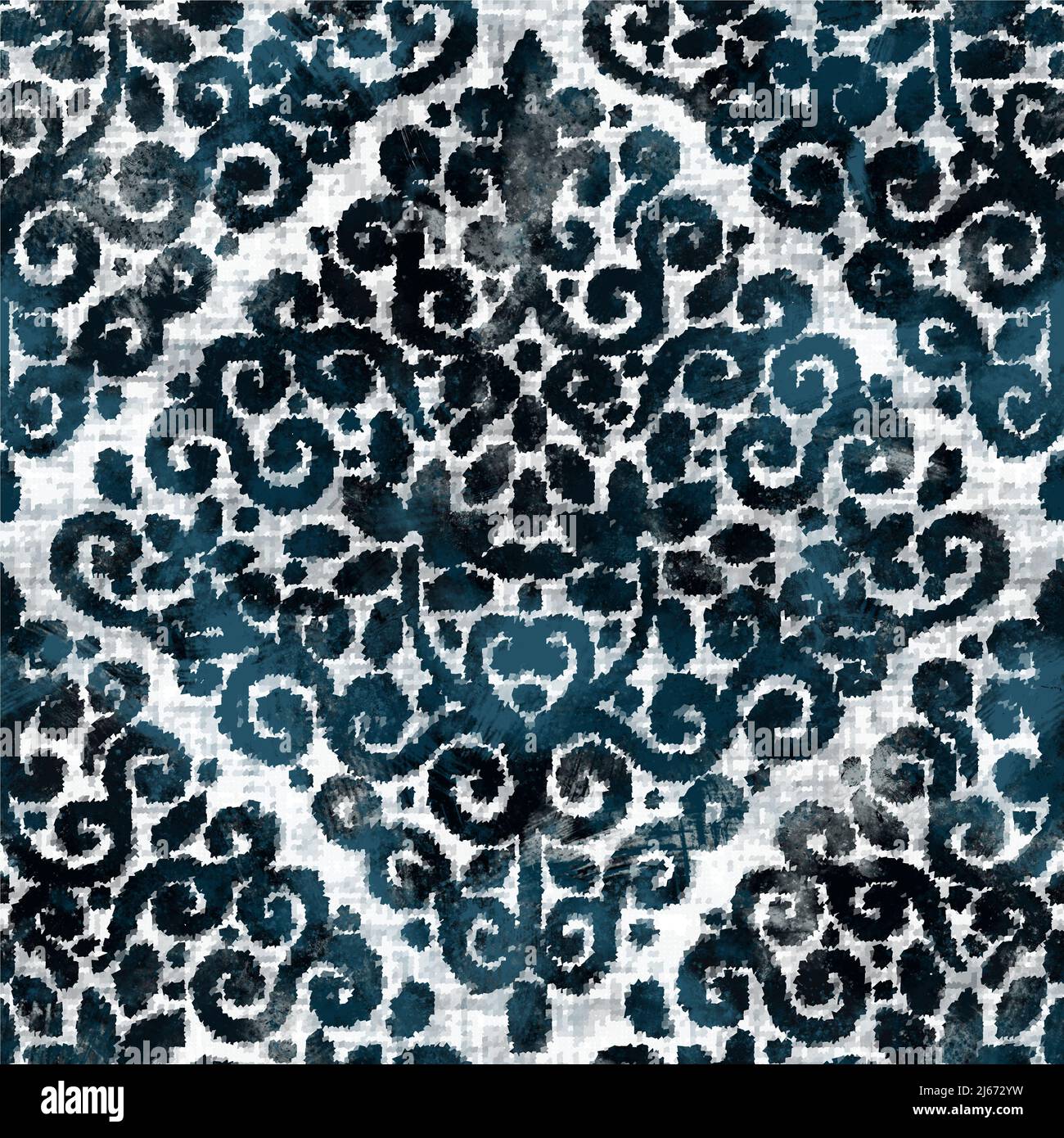 Seamless navy blue and white abstract grungy seamless surface pattern ...