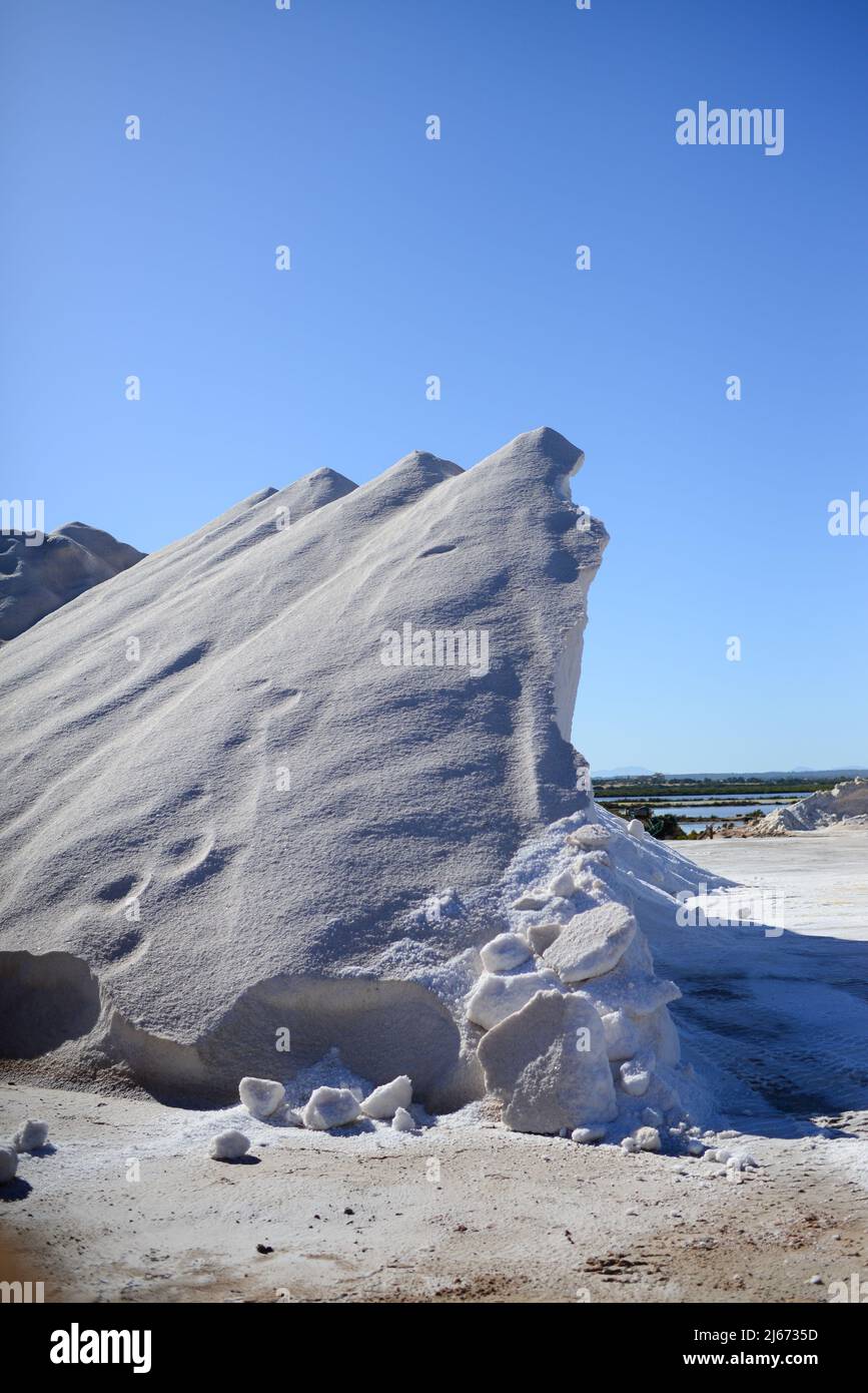 Salt mine in Mallorca, Spain Stock Photo - Alamy
