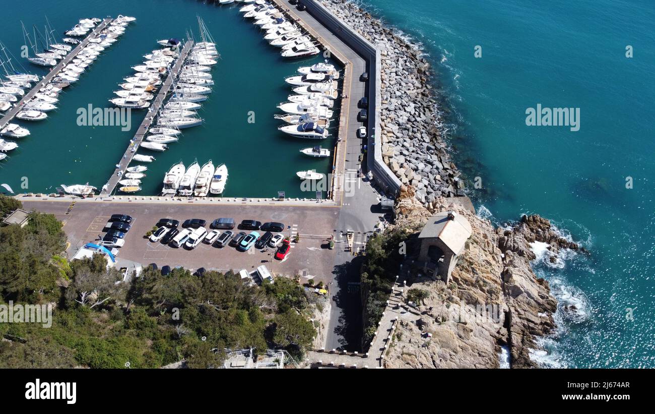 Alassio Liguria west coast Stock Photo - Alamy