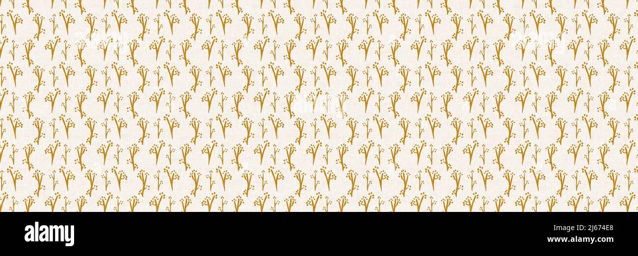 Gender neutral foliage leaf seamless raster border. Simple whimsical 2 ...