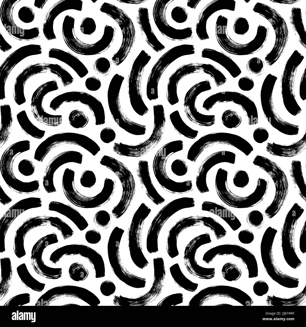 Grunge half black circles Cut Out Stock Images & Pictures - Alamy