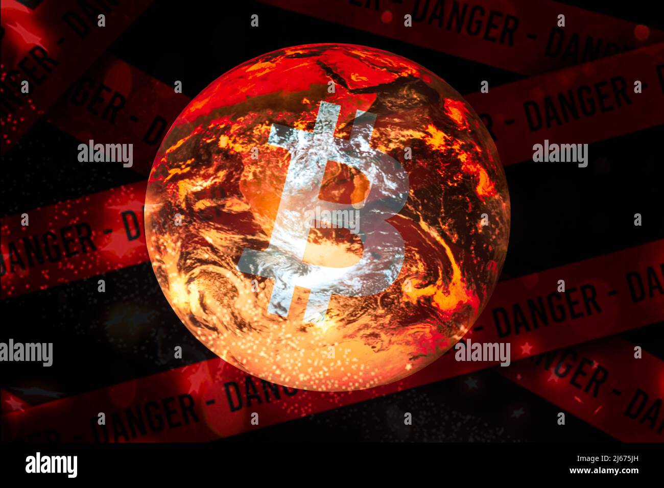 Burning earth hi-res stock photography and images - Alamy