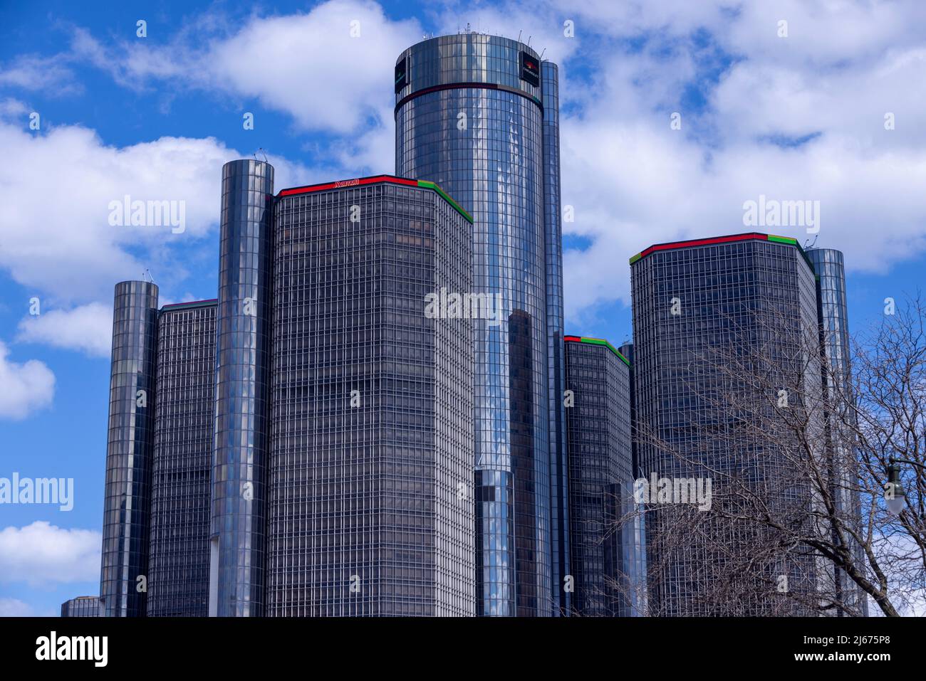 The Renaissance Center (or GM Renaissance Center and nicknamed the ...