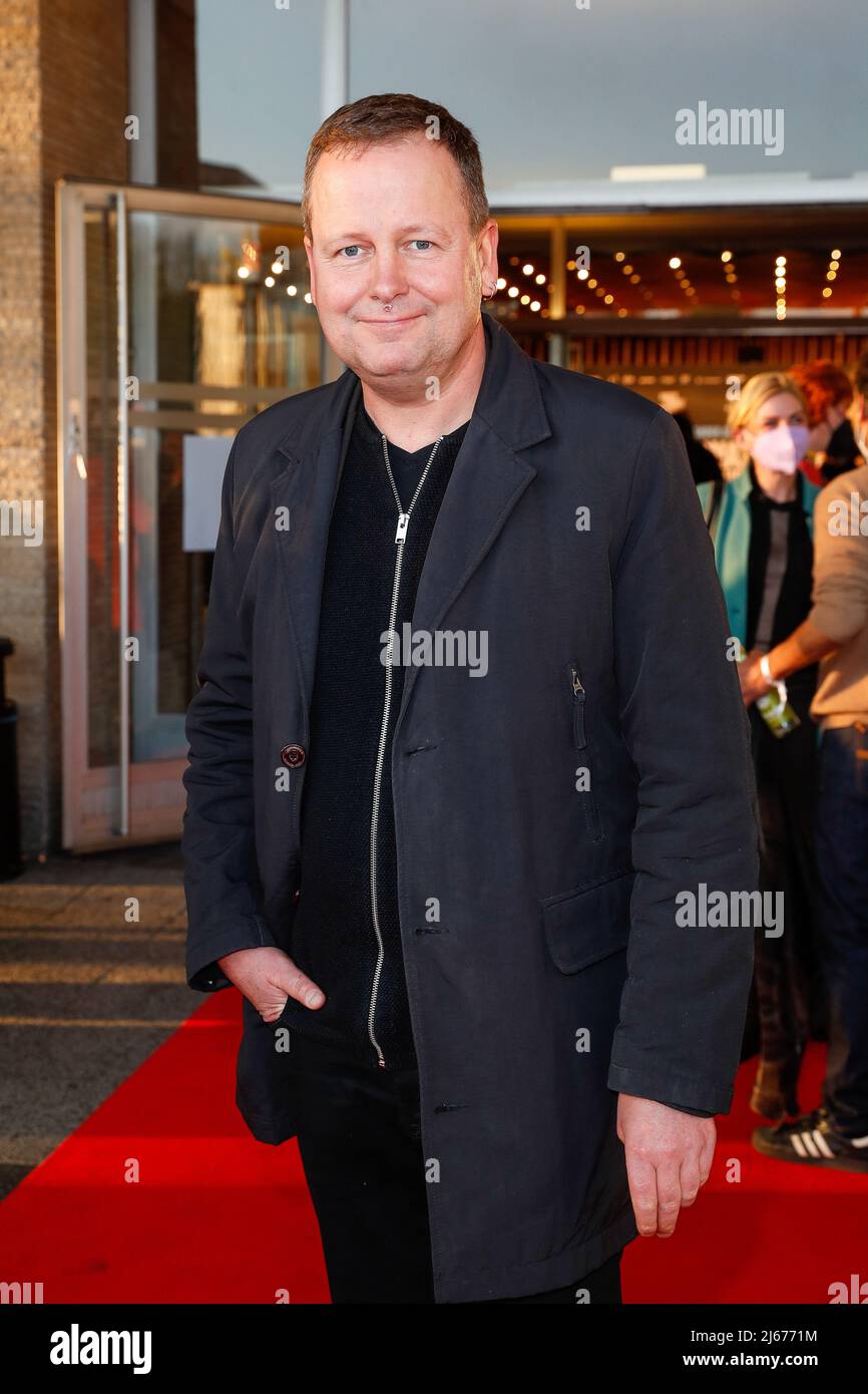 Berlin, Germany. 28th Apr, 2022. Klaus Lederer comes to the premiere of ...