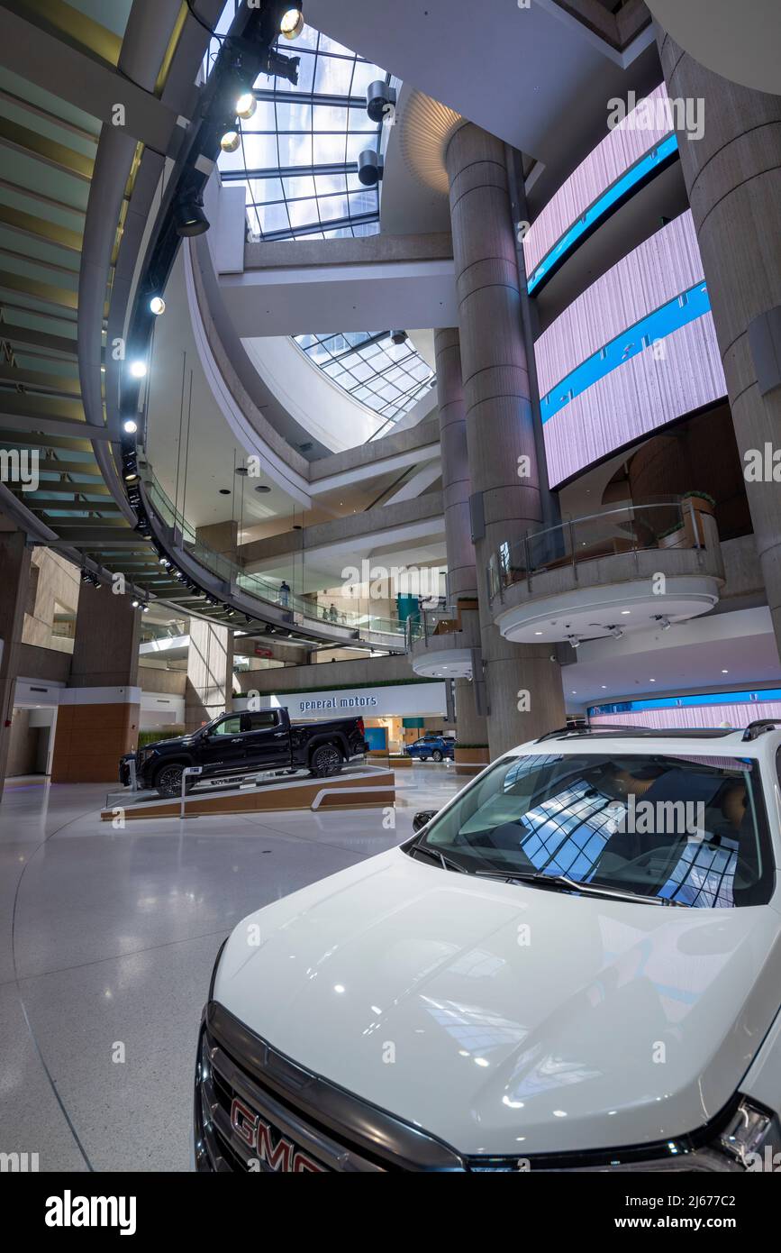 General Motors display area, The Renaissance Center (or GM Renaissance ...