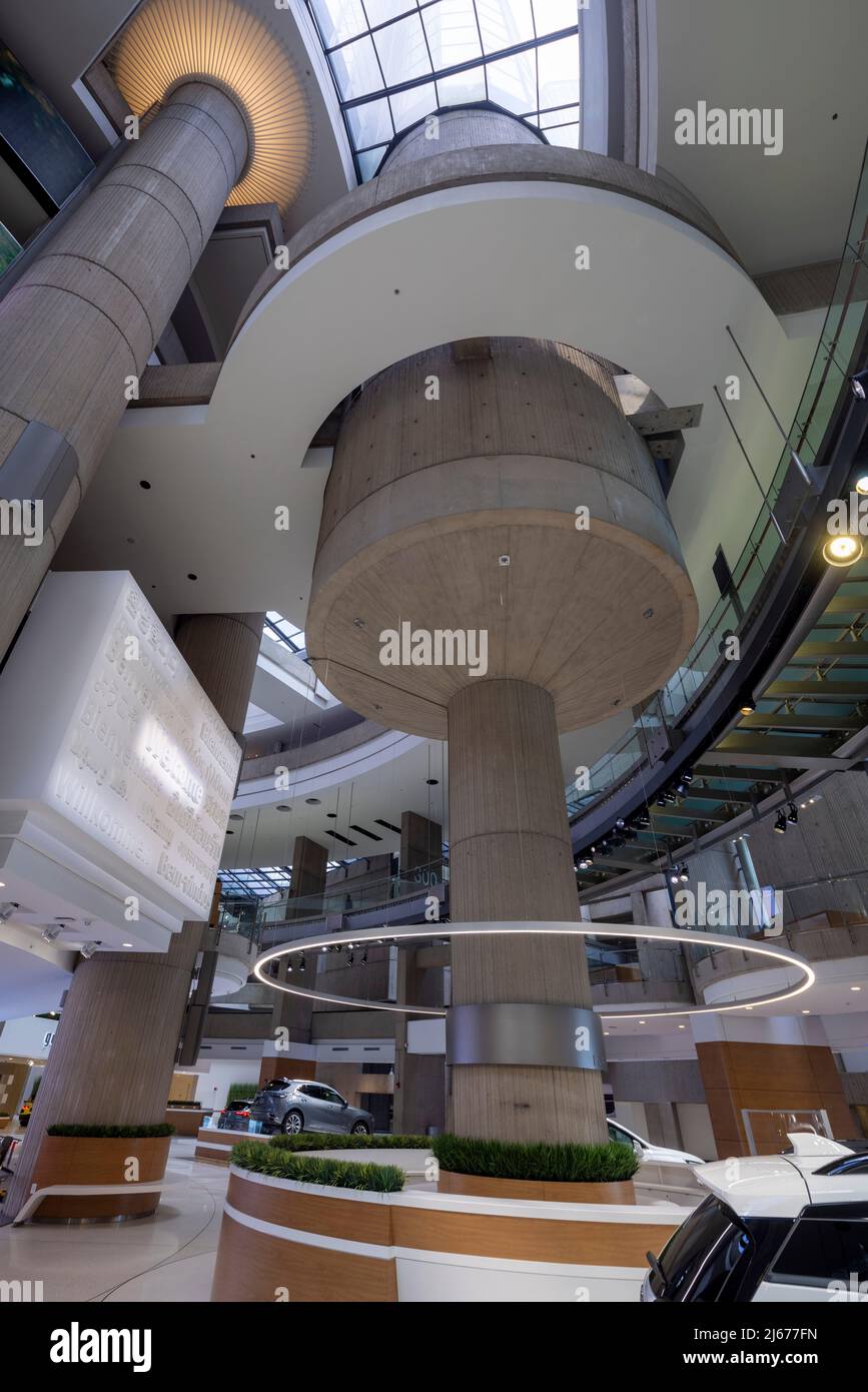 General Motors display area, The Renaissance Center (or GM Renaissance ...