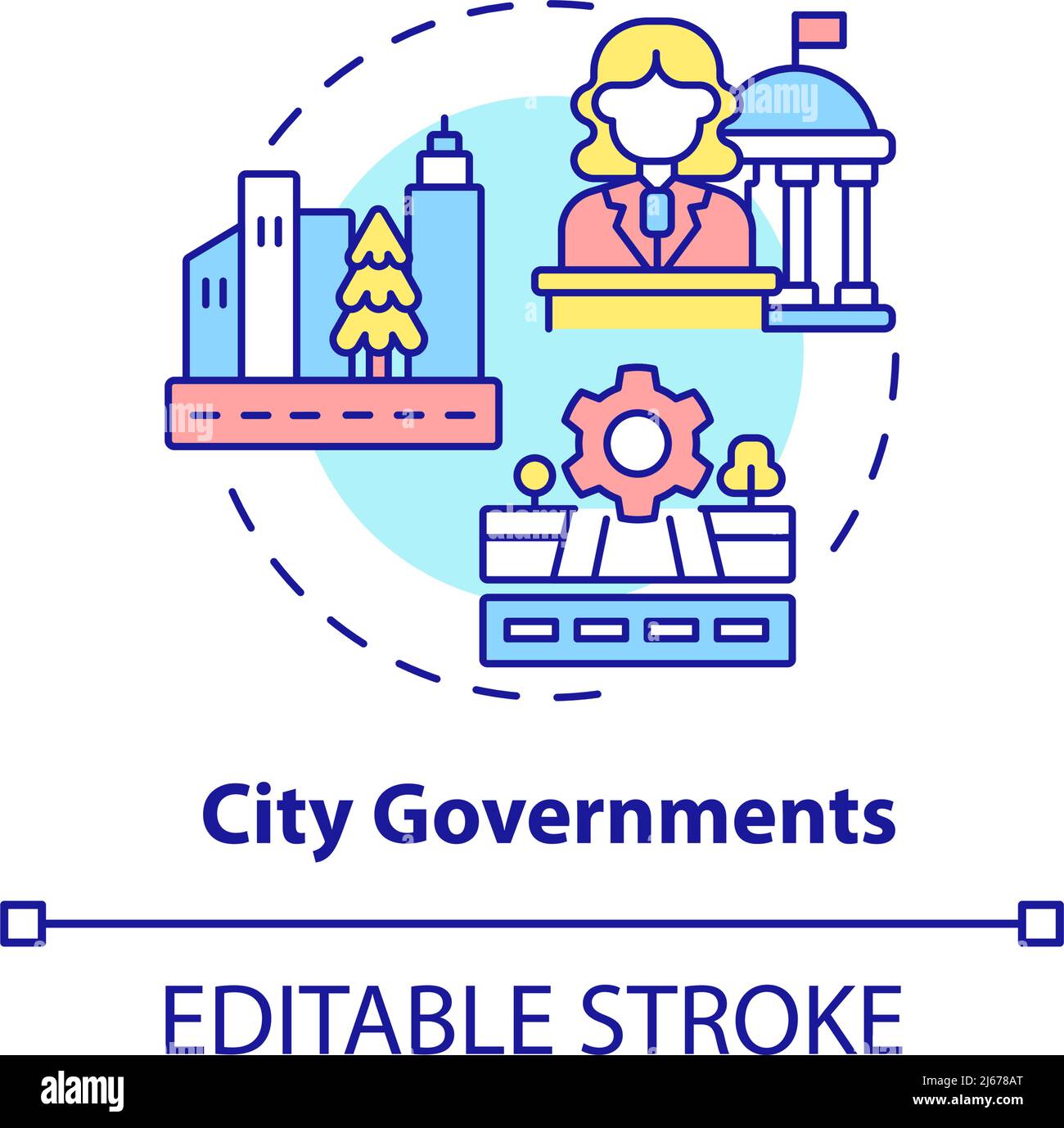 City council member Stock Vector Images - Alamy