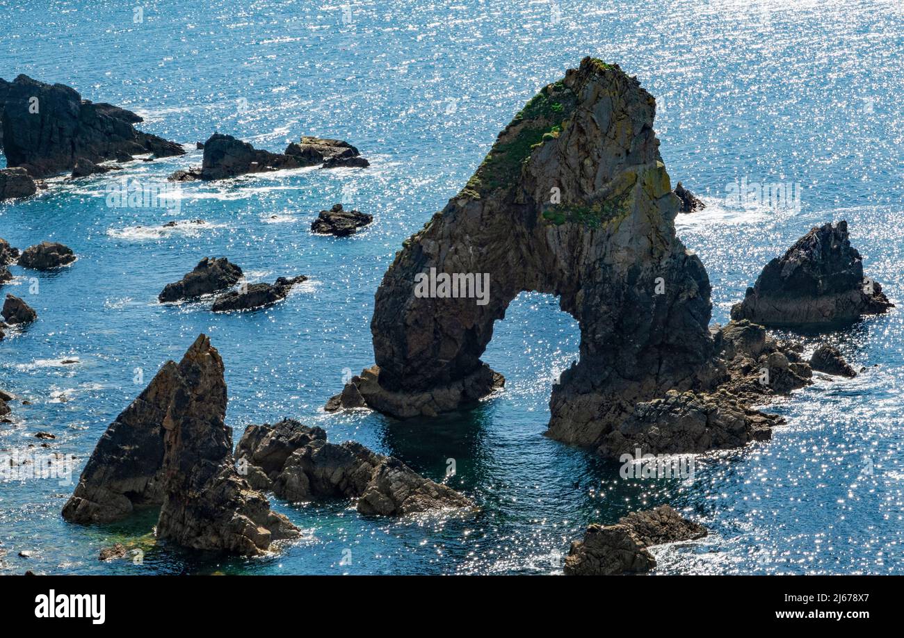 Crohy head; Sea Arch, Arch, Na Bristi, Stua Mara, Maghery, Co, Donegal ...