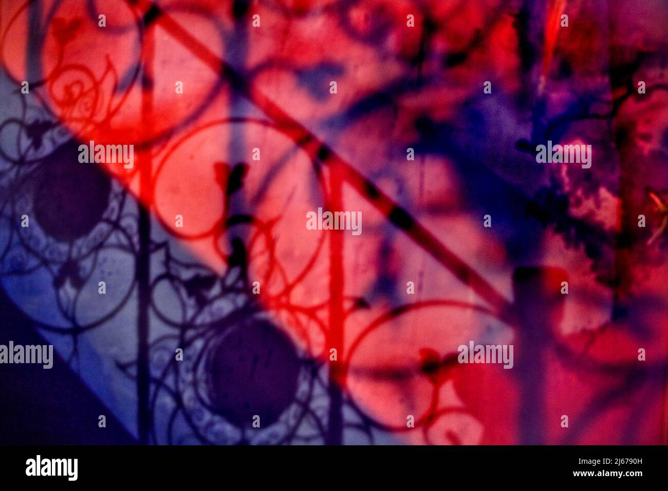 Abstract design overlapping shapes hi-res stock photography and images ...