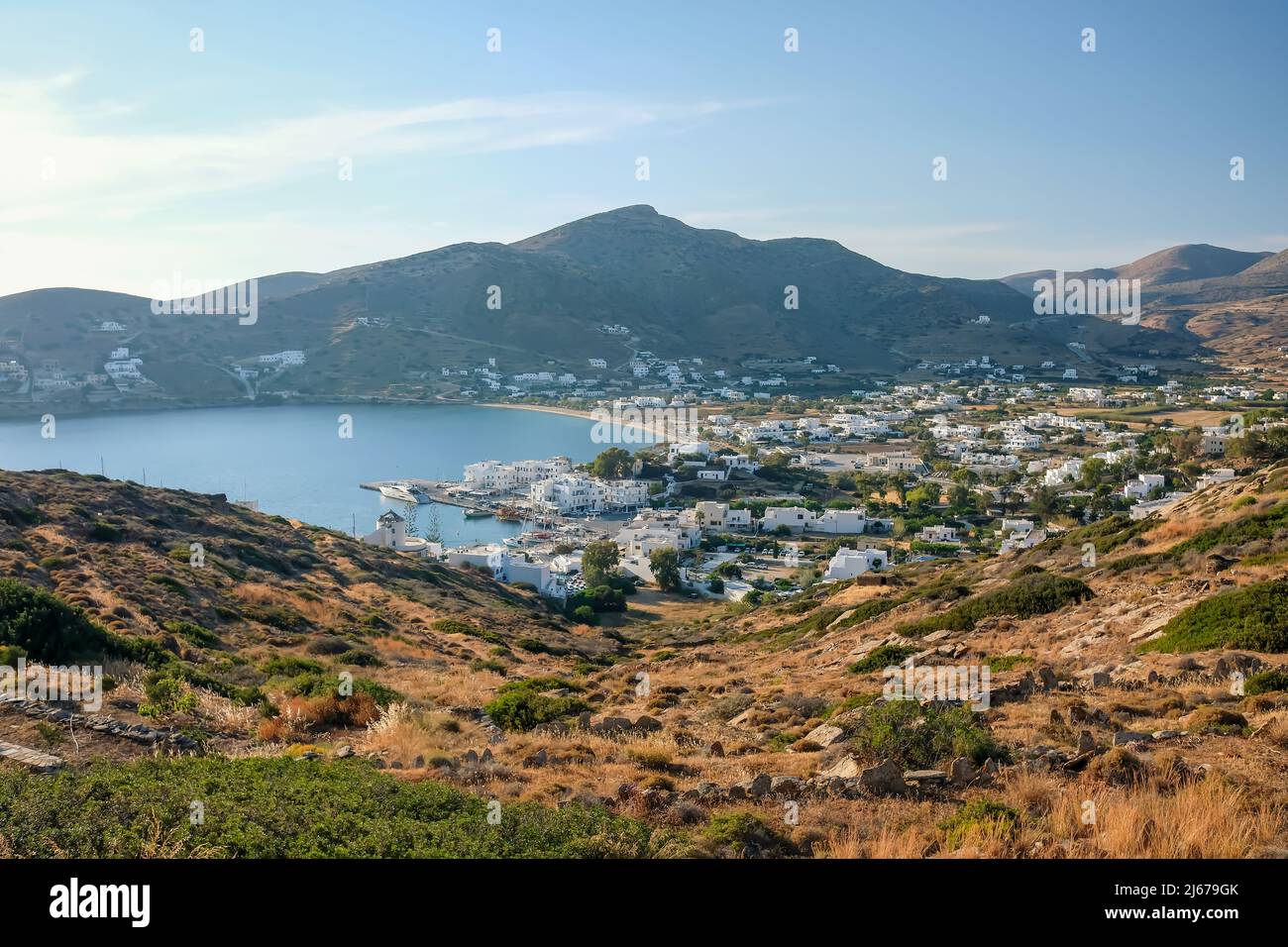 Panoramic scenery greece hi-res stock photography and images - Alamy