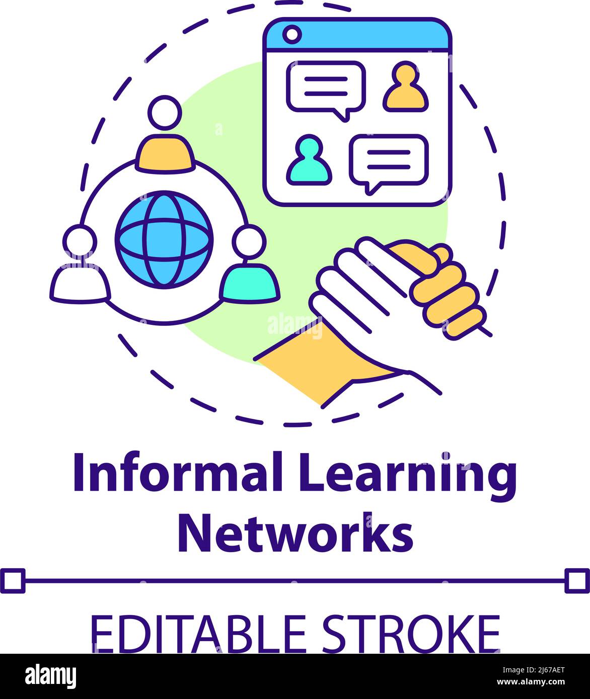 Informal education Stock Vector Images - Alamy