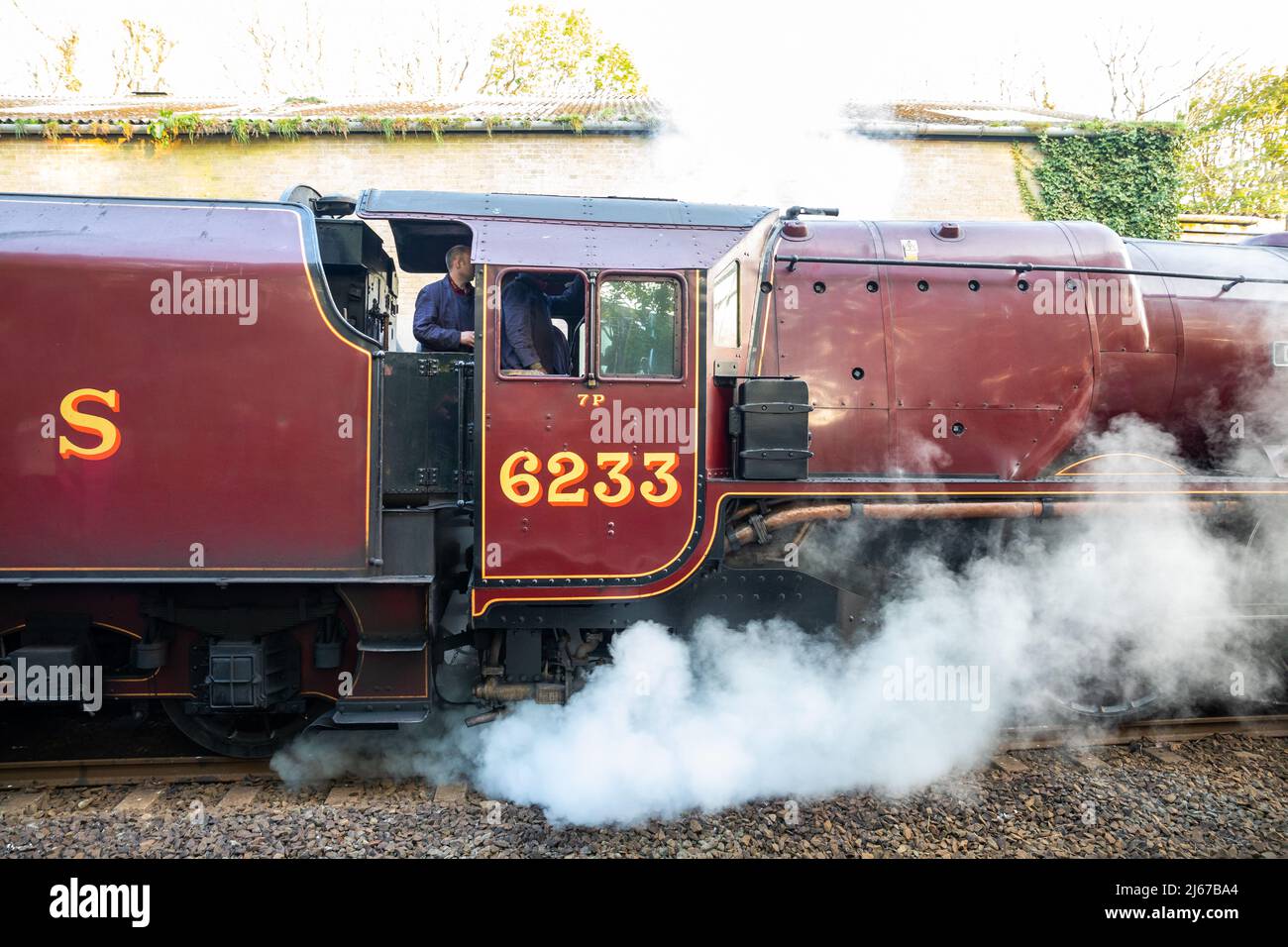 Camborne,Cornwall,UK,28TH April 2022, The 84-year-old Red steam ...