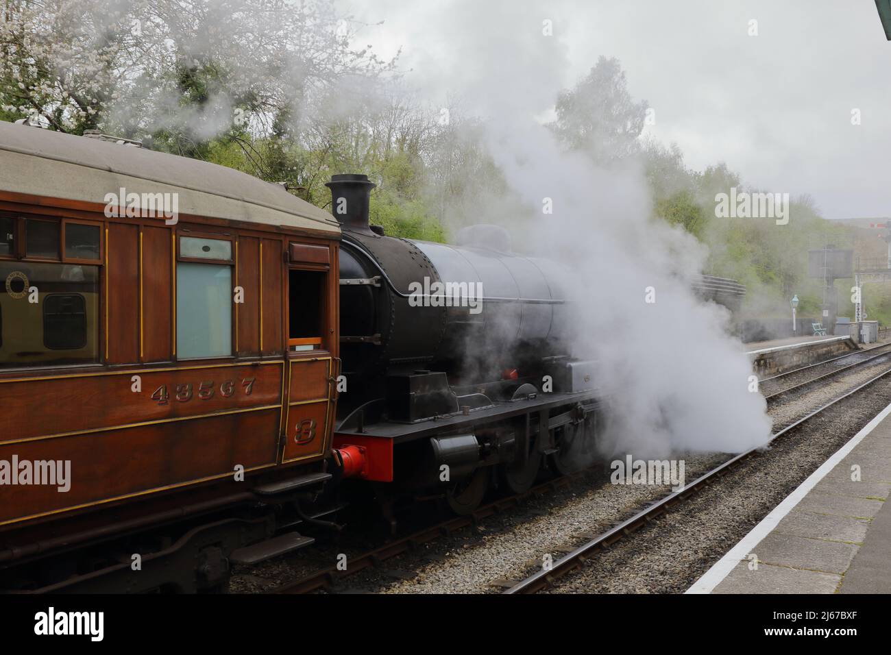 North yorks railway hi-res stock photography and images - Alamy