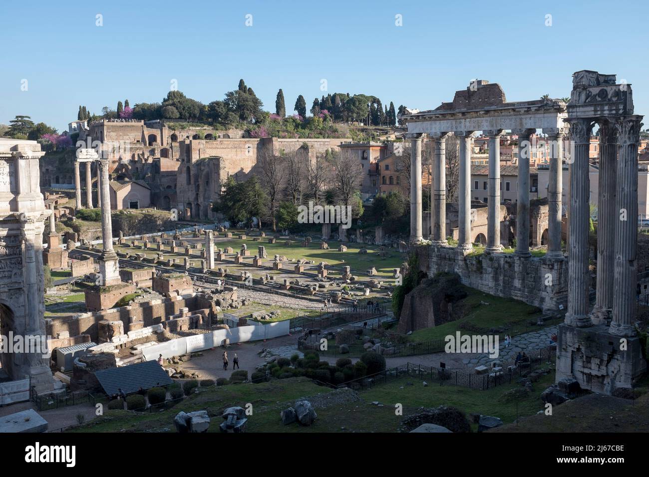 The Roman Forum Rome Italy Stock Photo - Alamy