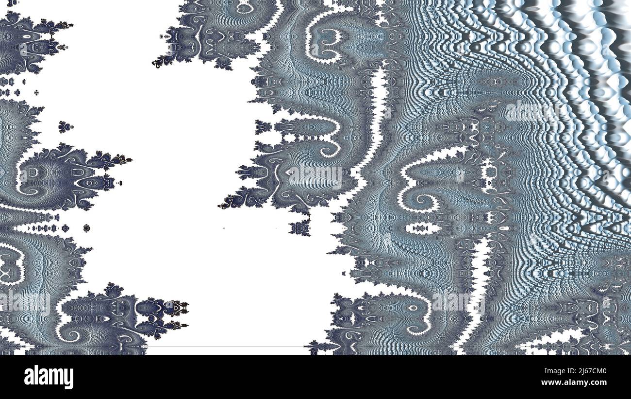 Abstract Computer generated Fractal design. A fractal is a never-ending ...