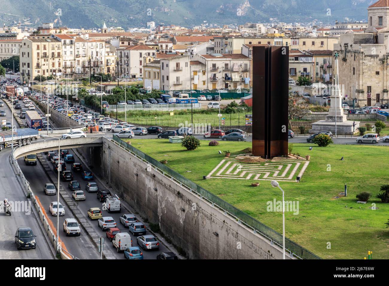 Traffic jam italy hi-res stock photography and images - Alamy