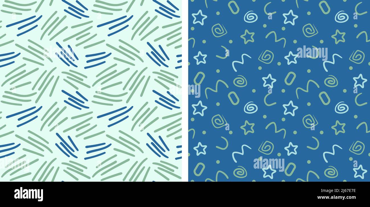 Abstract doodle patterns hi-res stock photography and images - Alamy
