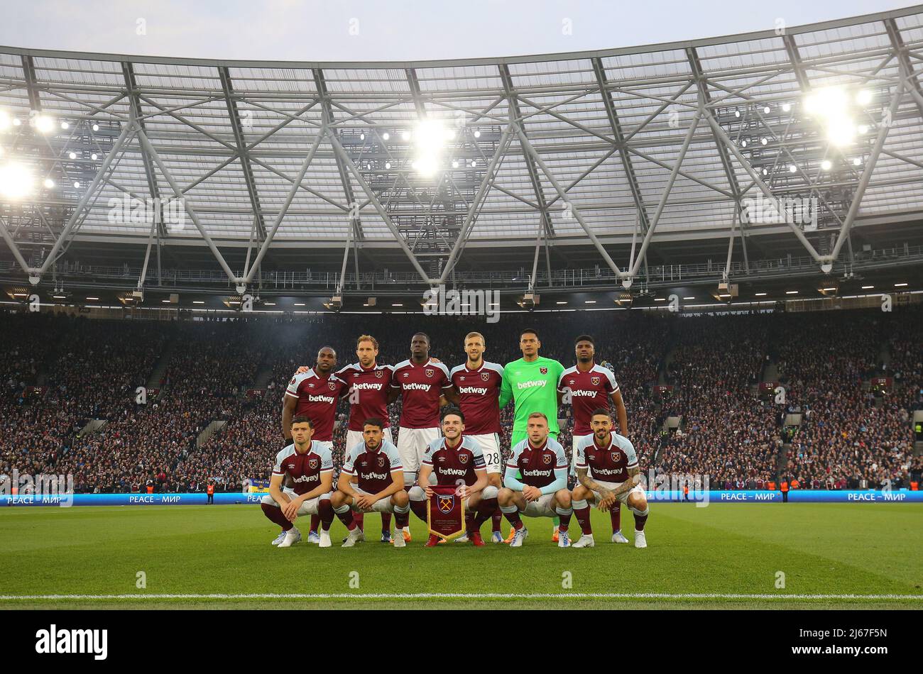 West ham team photo hi-res stock photography and images - Alamy