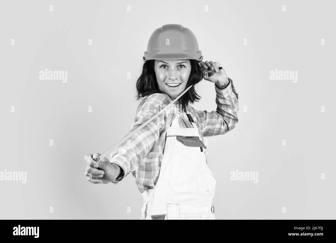smiling female architect in safety hard hat, industry Stock Photo - Alamy smiling female architect in safety hard hat, industry Stock Photo - Alamy