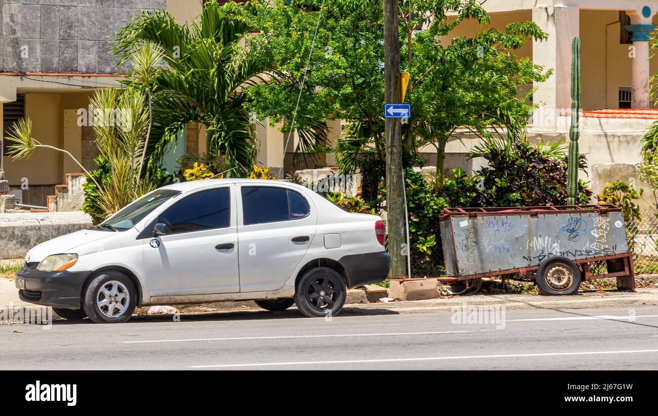 Old car with trailer hi-res stock photography and images - Alamy