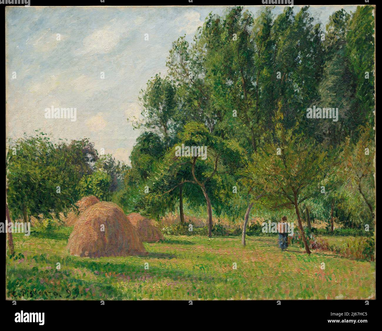 Camille pissarro eragny hi-res stock photography and images - Alamy