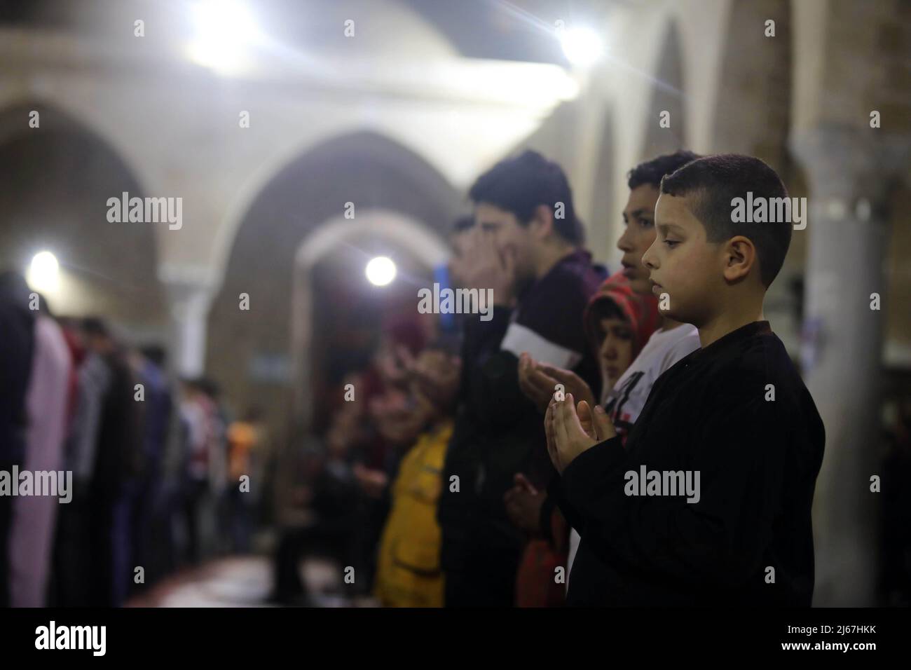 April 27, 2022, Gaza City, The Gaza Strip, Palestine: Palestinian ...