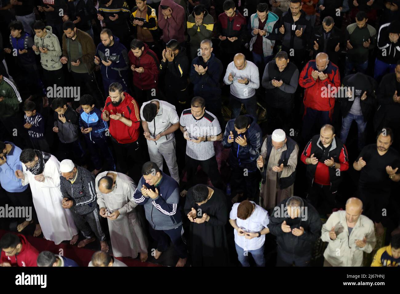 April 27, 2022, Gaza City, The Gaza Strip, Palestine: Palestinian ...