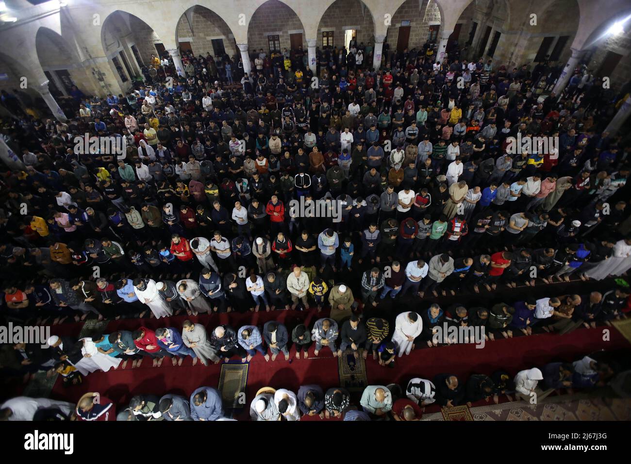 April 27, 2022, Gaza City, The Gaza Strip, Palestine: Palestinian ...