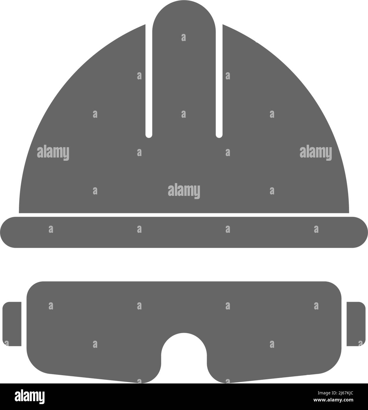 Safety glasses construction icon design illustration vector Stock ...