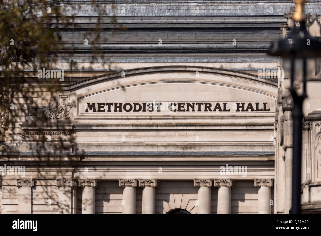 Methodist Central Hall in Westminster, London, UK Stock Photo - Alamy
