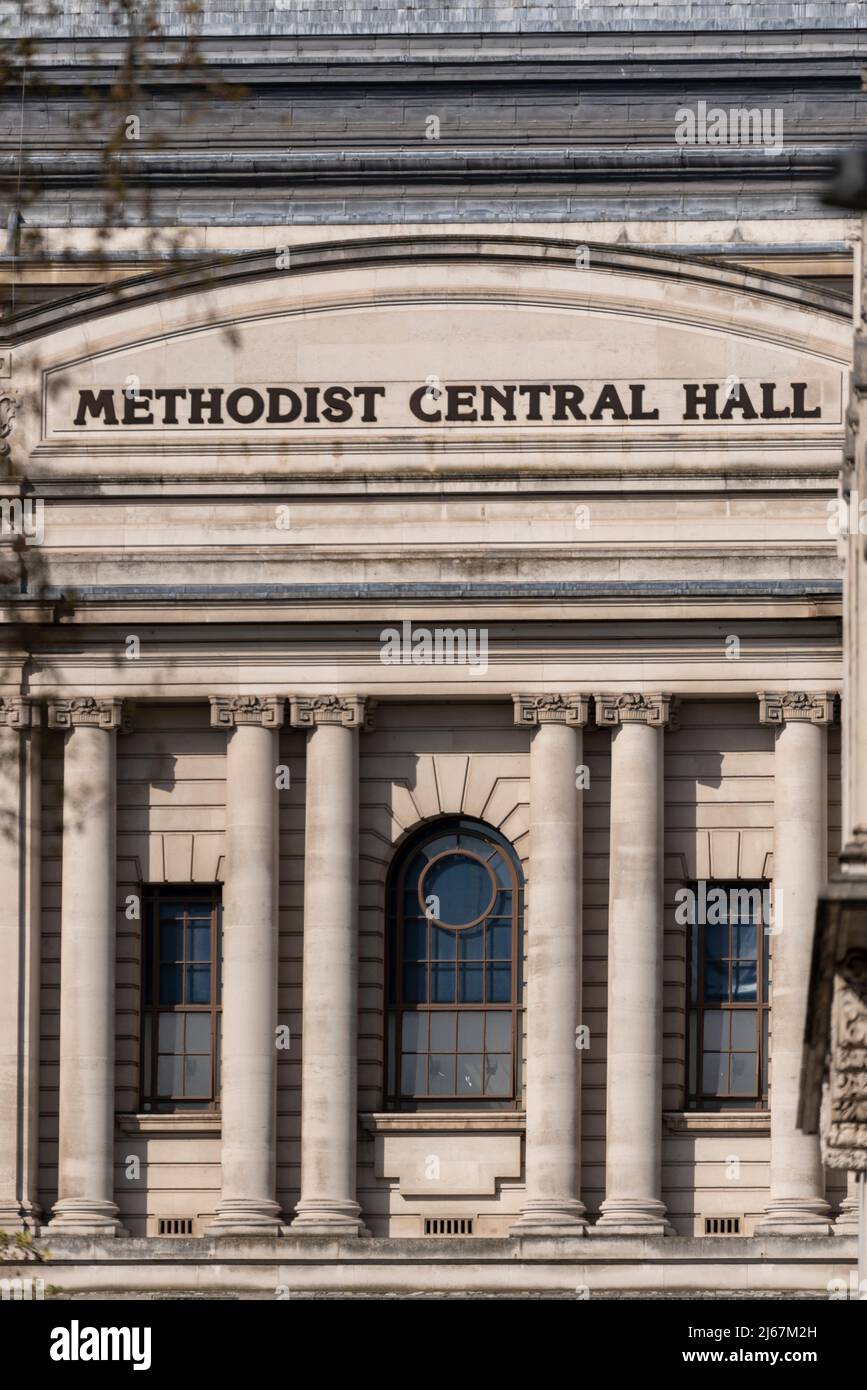 Methodist Central Hall in Westminster, London, UK Stock Photo - Alamy