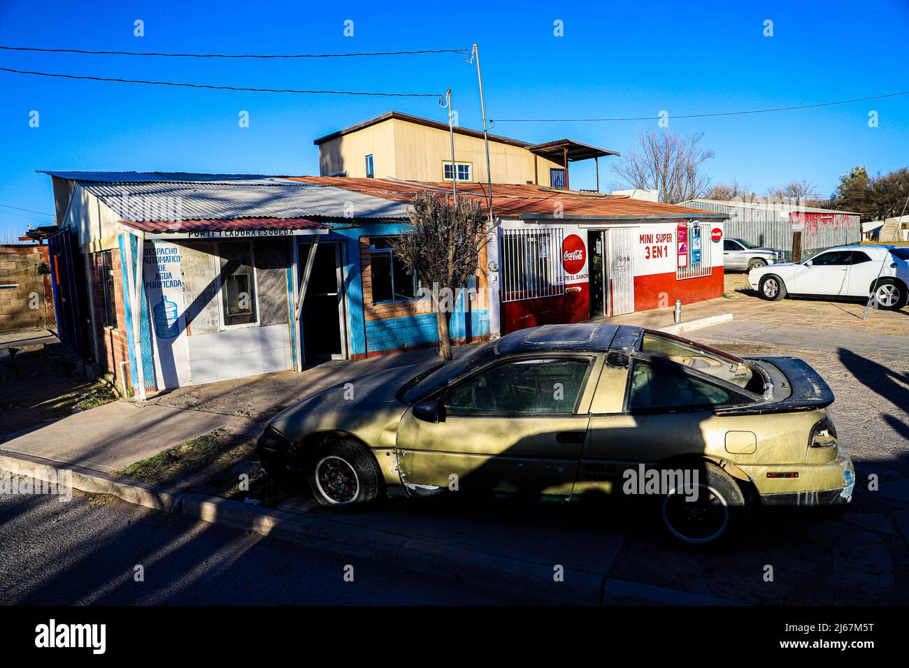 Esqueda, Sonora, Mexico. Esqueda town in the municipality of Fronteras ...