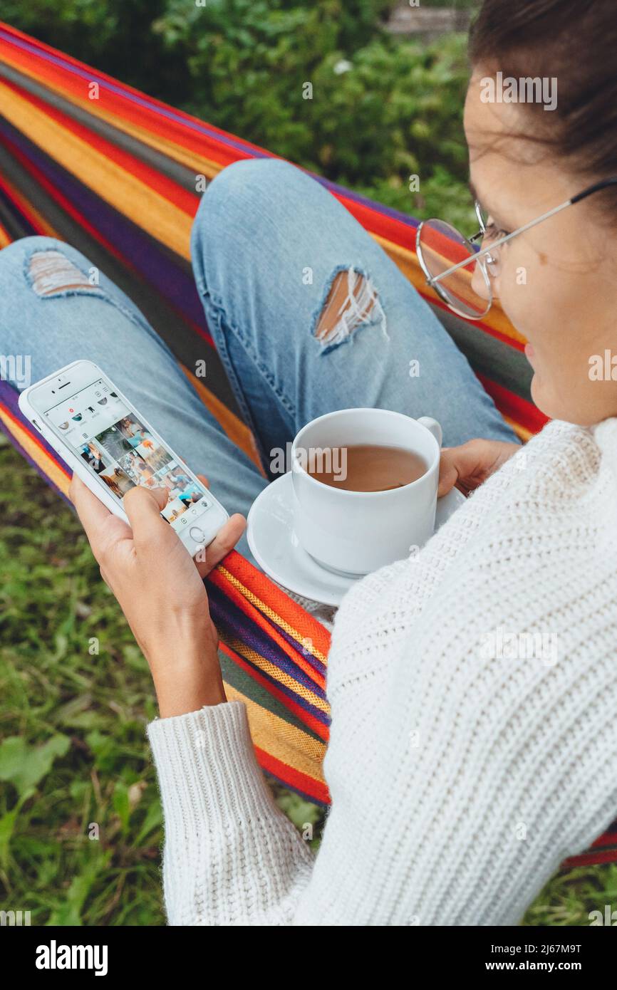 Instagram follower hi-res stock photography and images - Alamy