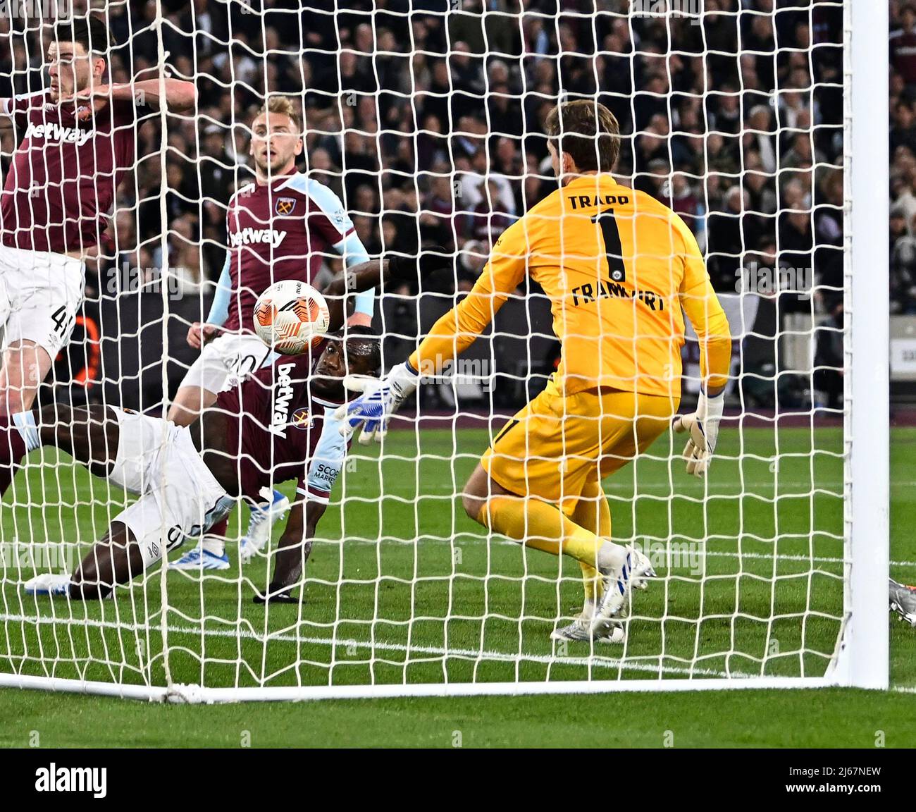 West ham europa cup goal hi-res stock photography and images - Alamy
