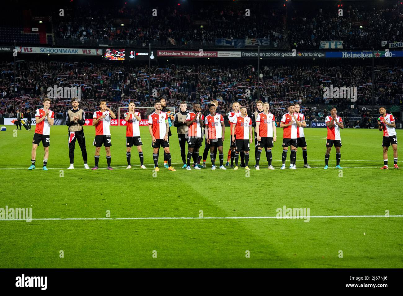 Rotterdam, Netherlands. 28th Apr, 2022. Rotterdam - during the match ...