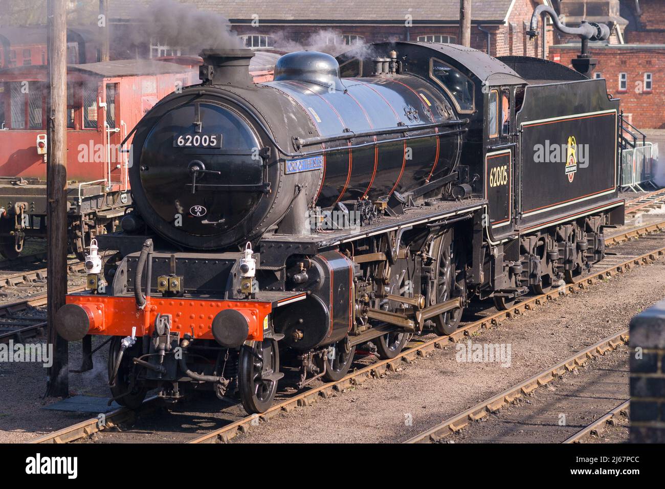 A steam event at Barrow Hill Roundhouse Stock Photo - Alamy