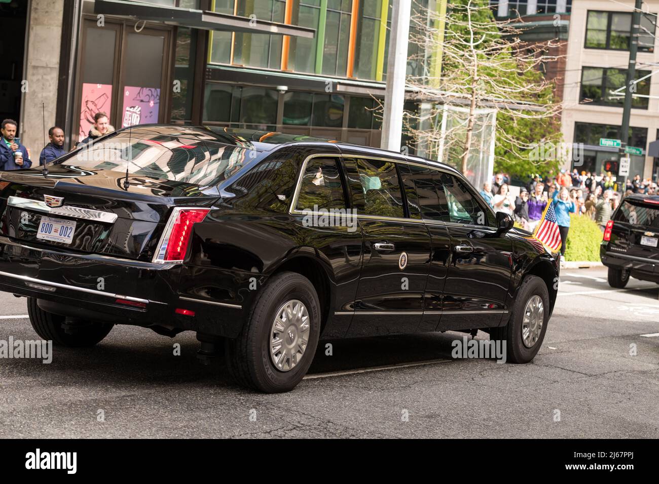 Joe biden motorcade hi-res stock photography and images - Alamy