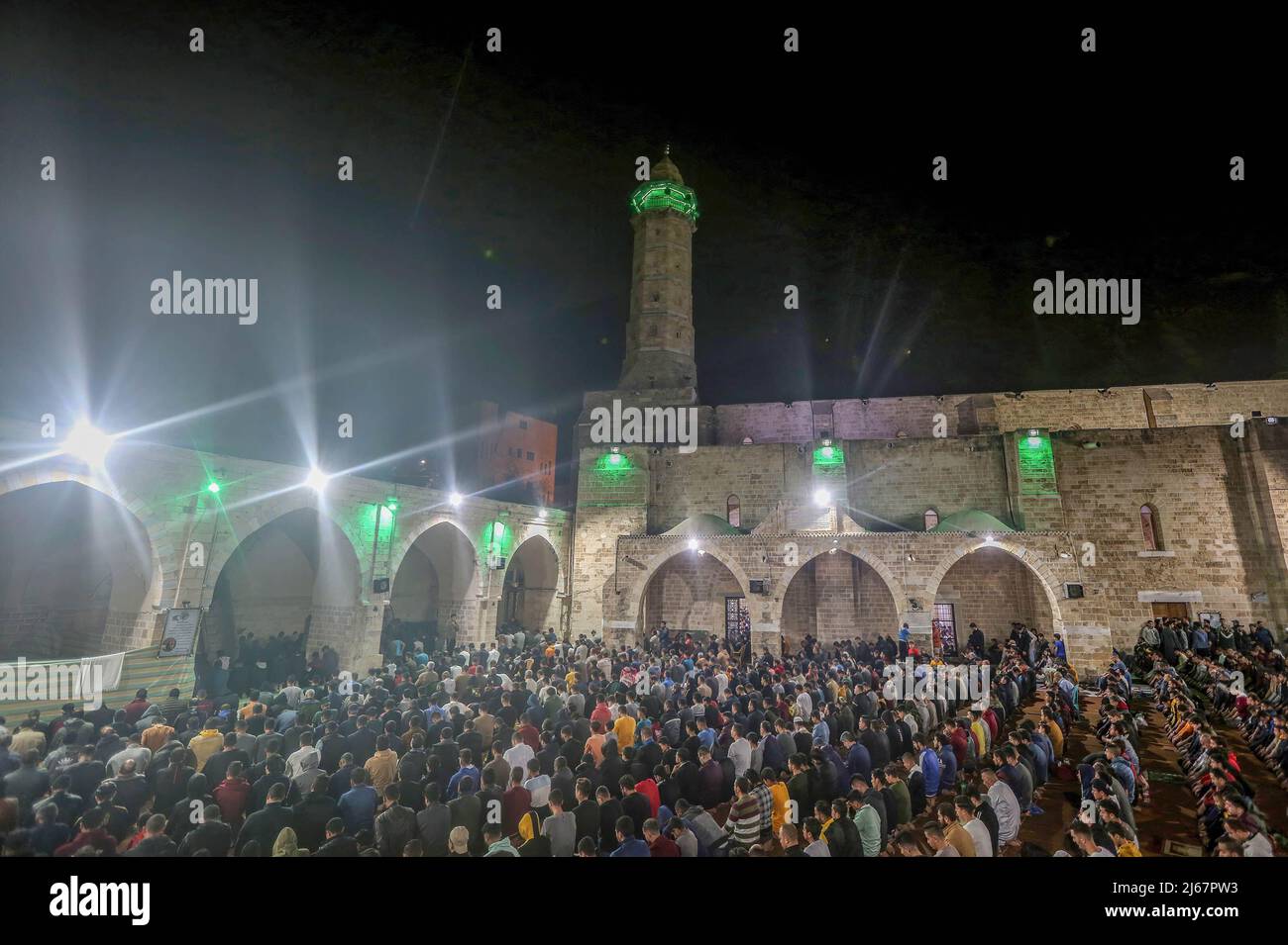 The great omari mosque in gaza hi-res stock photography and images - Alamy