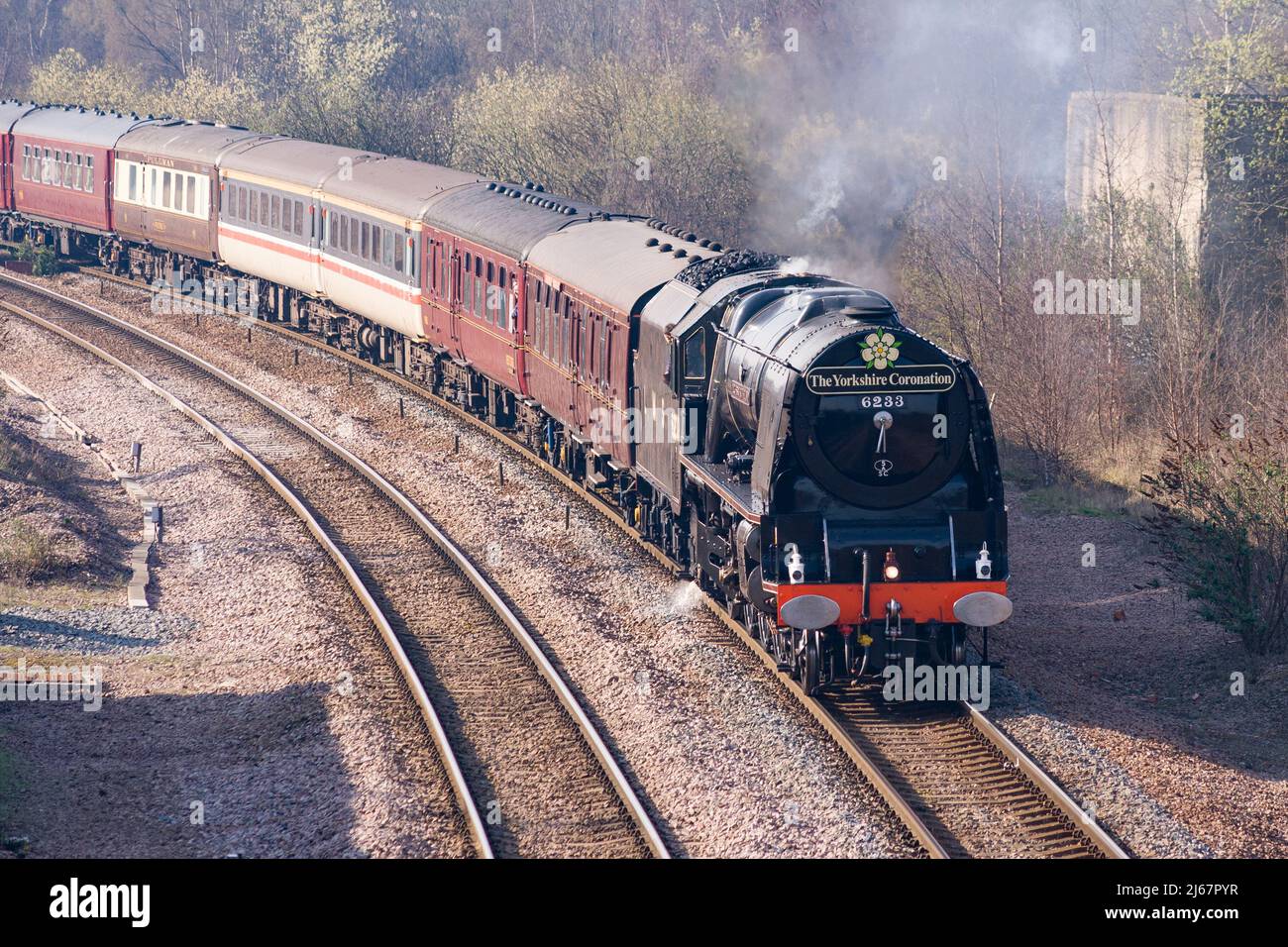 Duchess of sutherland steam locomotive hi-res stock photography and ...