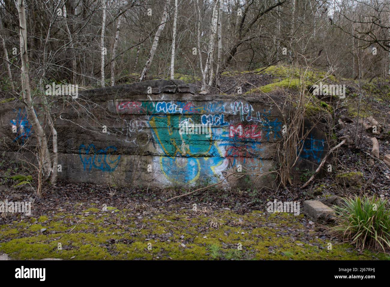 Graffiti hinterland hi-res stock photography and images - Alamy